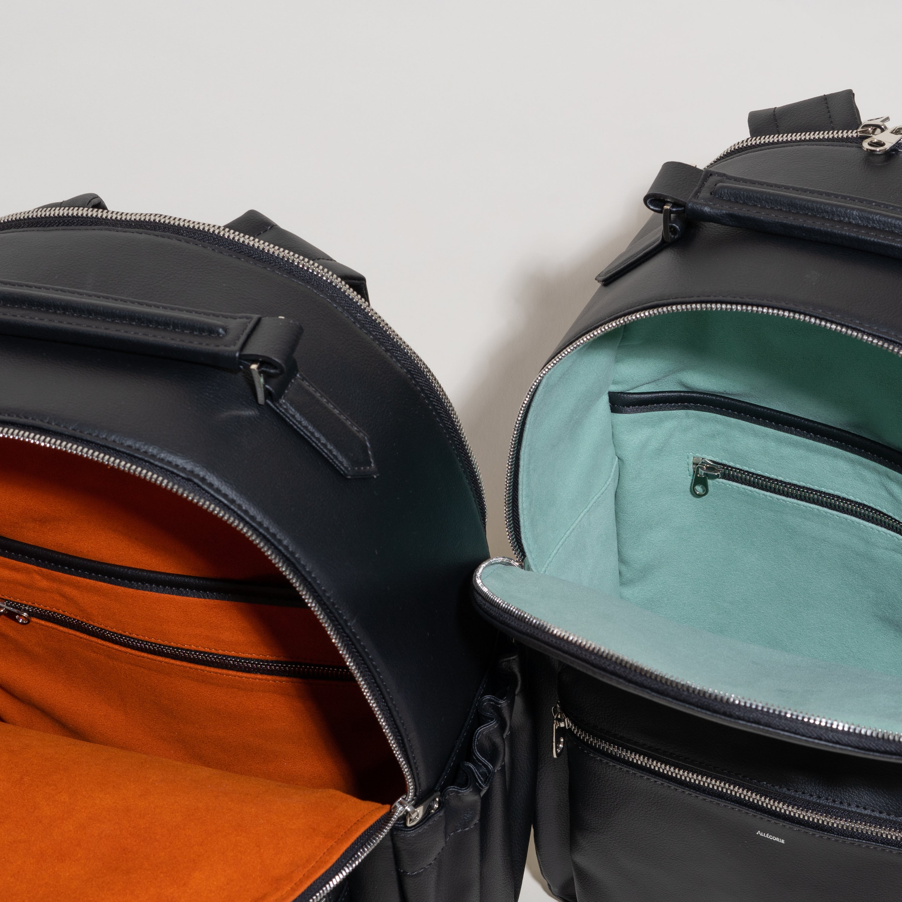 Black Gala Backpack | Crafted from Natural Apple Peel